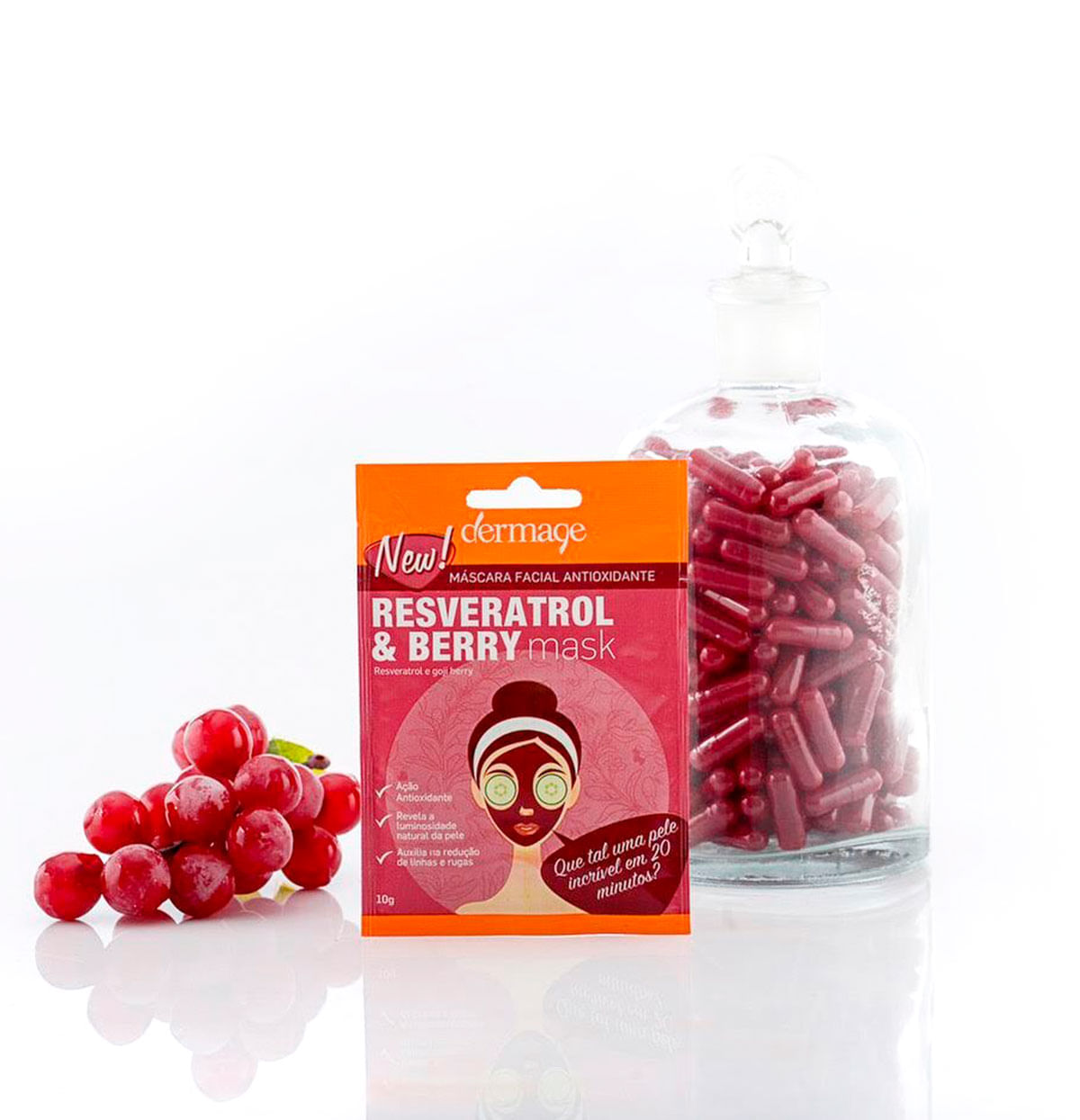 Resveratrol Berry Mask | Dermage